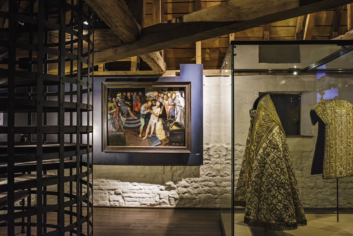 The Teseum Museum in Tongeren: microtopping coatings - Ideal Work